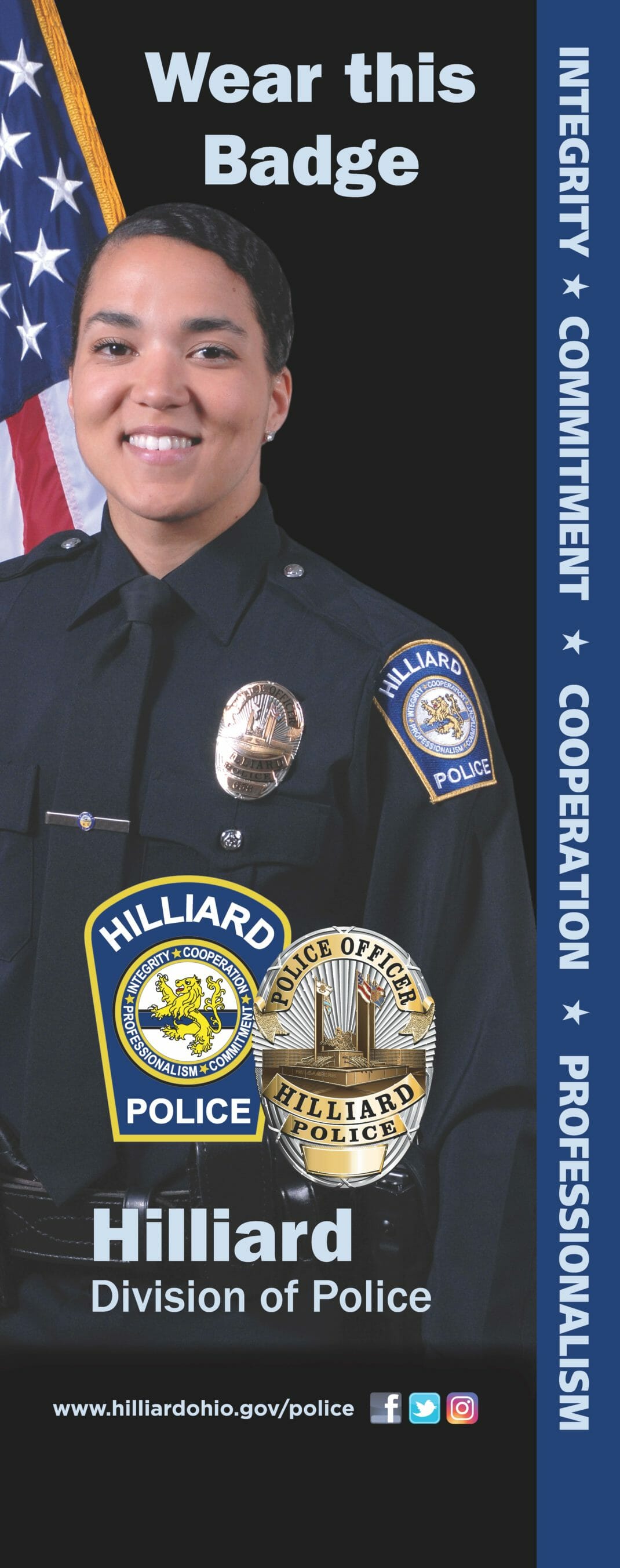 Wear the Badge | Hilliard Police Department | City of Hilliard