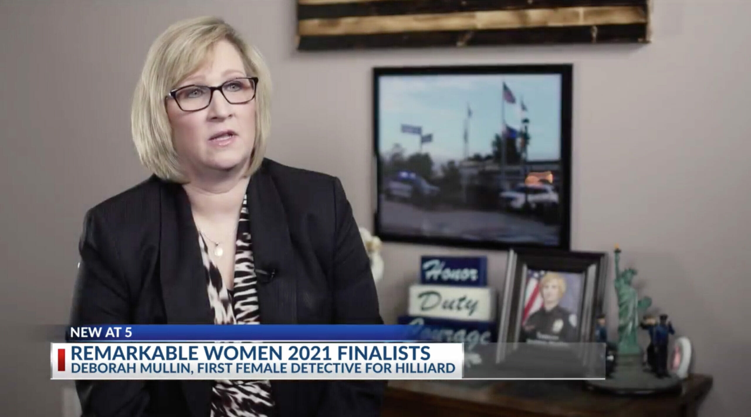 HPD’s Mullin Finalist for NBC4’s Remarkable Woman Award - City of Hilliard