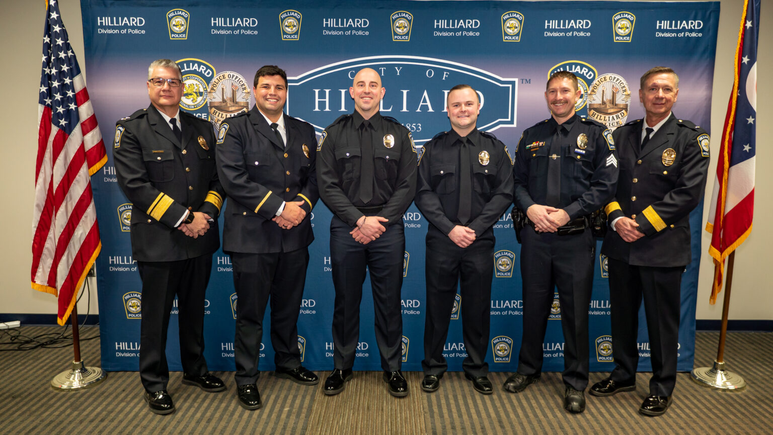 HPD Welcomes Two, Promotes Two - City of Hilliard