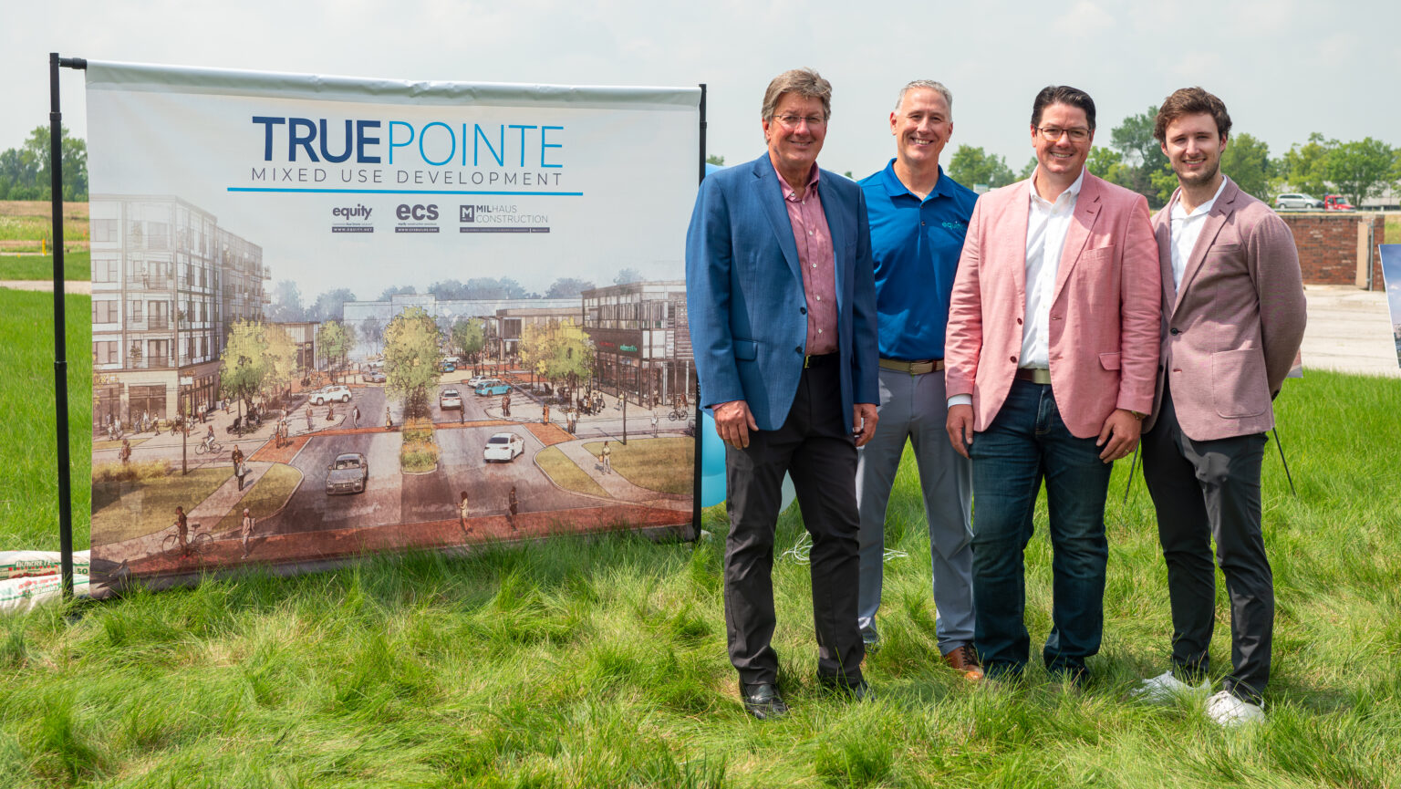 Equity, Milhaus Celebrate Groundbreaking for TruePointe - City of Hilliard