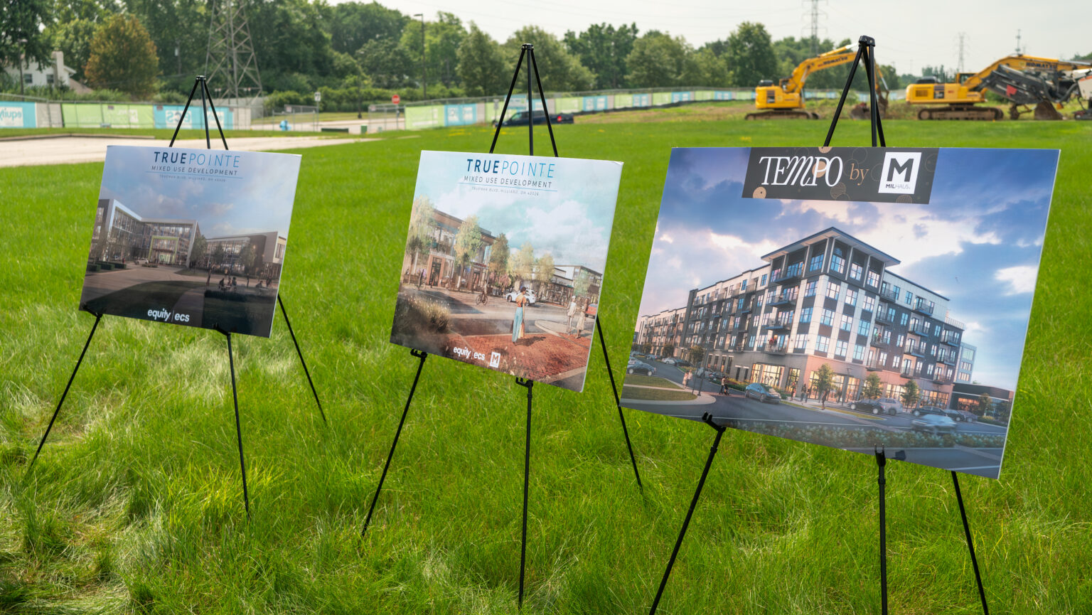 Equity, Milhaus Celebrate Groundbreaking for TruePointe - City of Hilliard