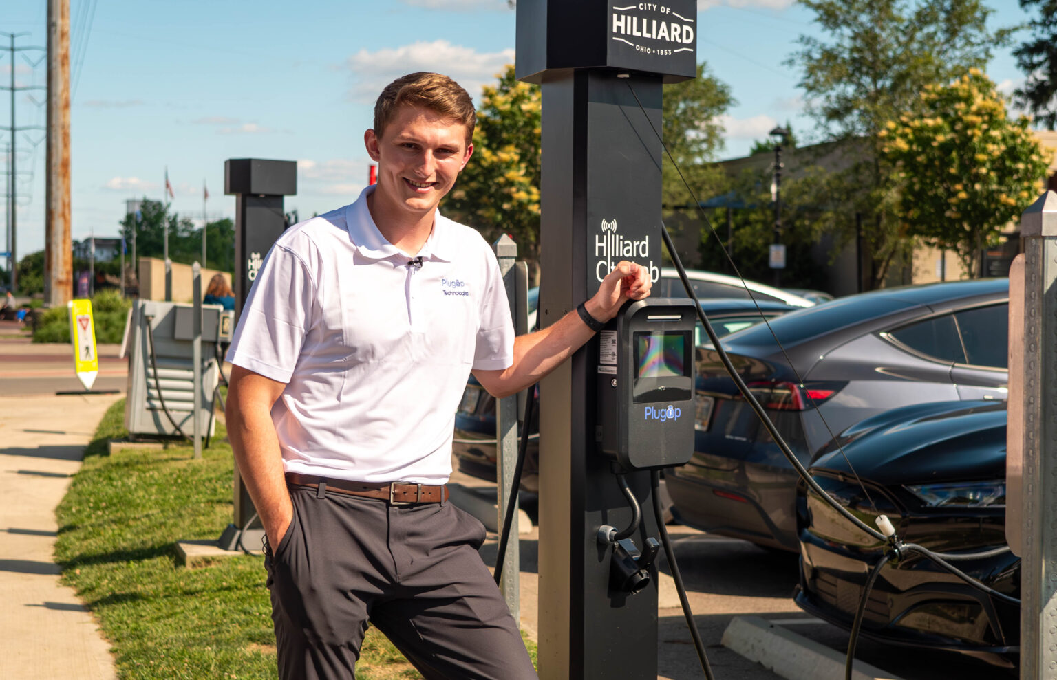 City partners with PlugOp to add smarter EV charging stations - City of ...