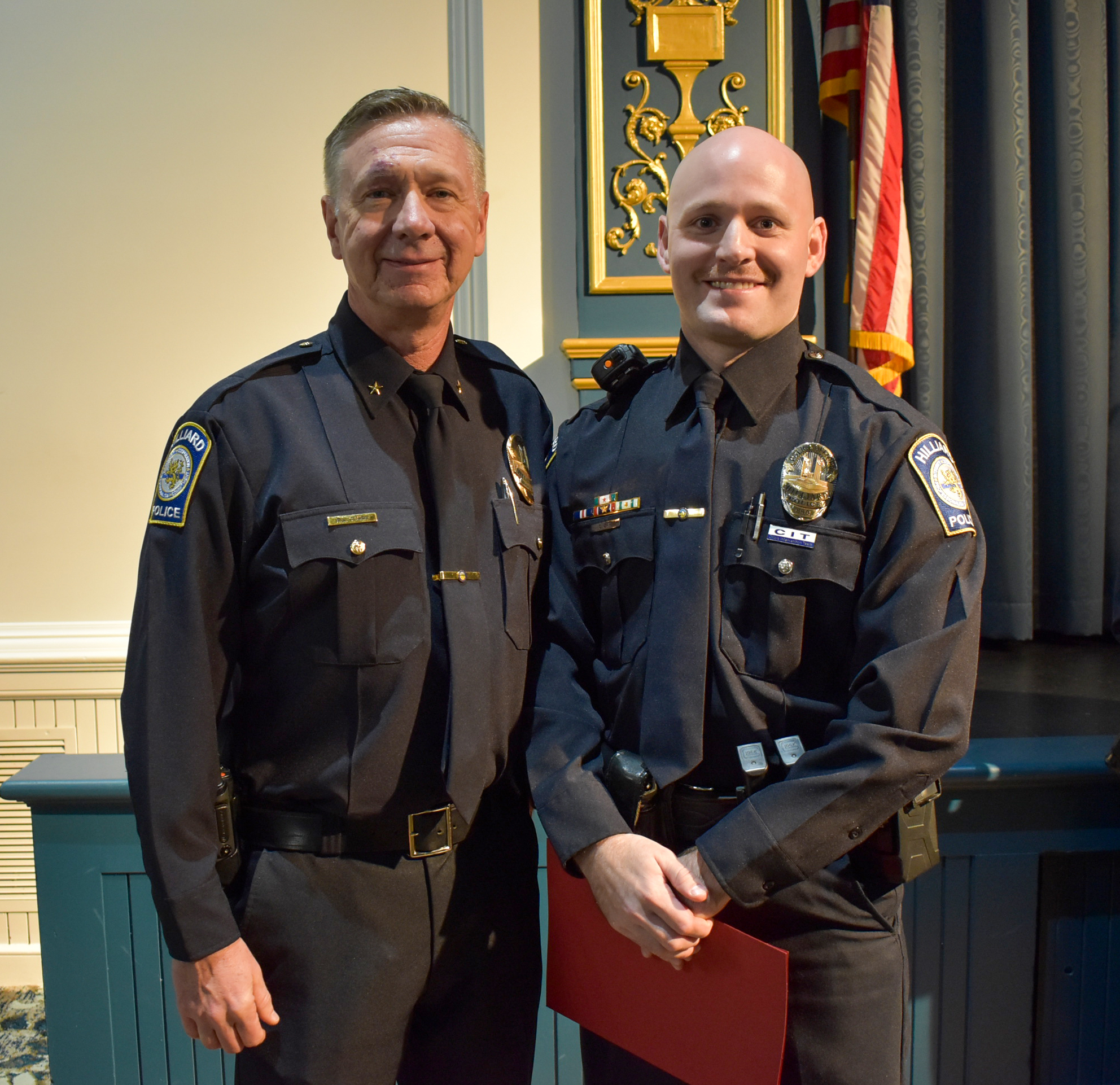 MADD again honors HPD’s Officer Izar for OVI arrests - City of Hilliard