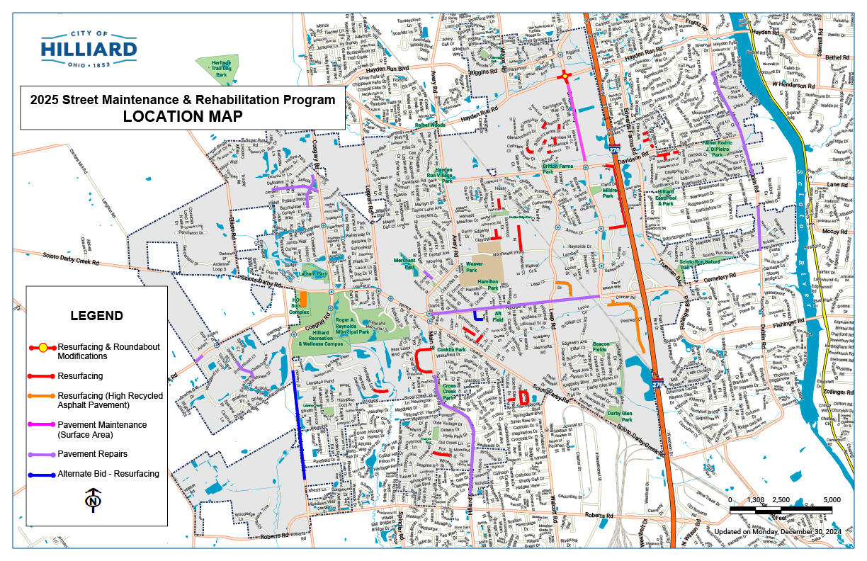 Street Maintenance & Rehabilitation Program - City of Hilliard