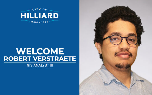 City hires new GIS Analyst, Robert Verstraete - City of Hilliard